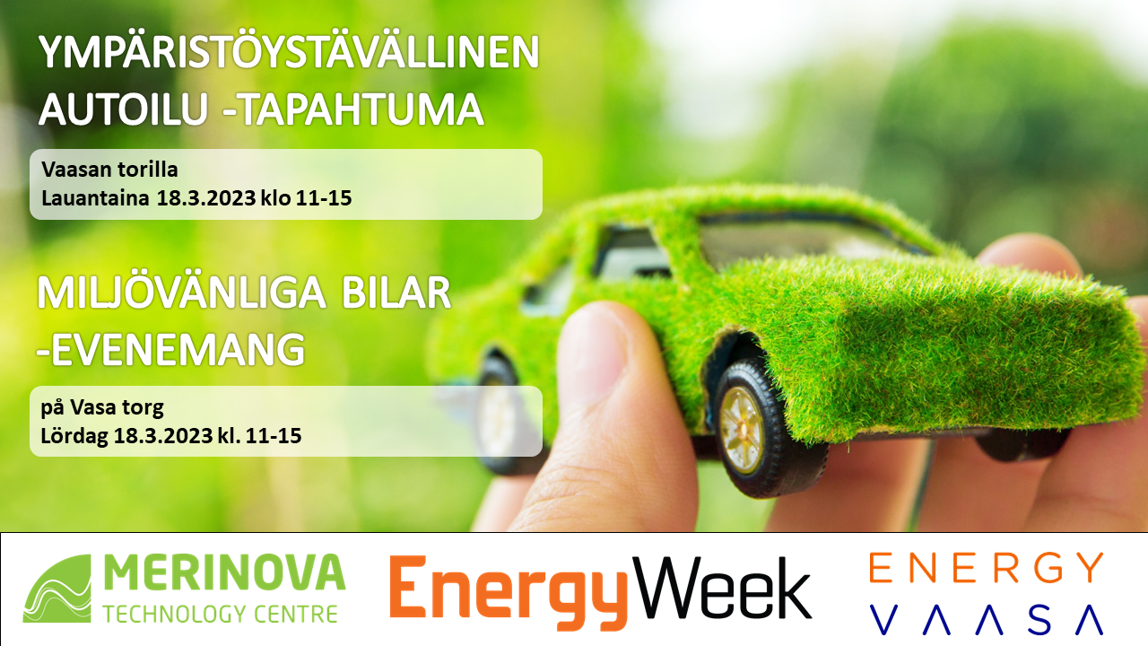Ympäristöystävällinen autoilu -tapahtuma - Merinova